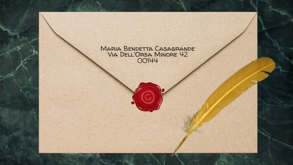 Lettera 2B Benedetta