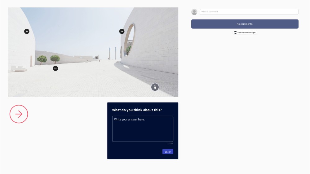 Minimal interactive image