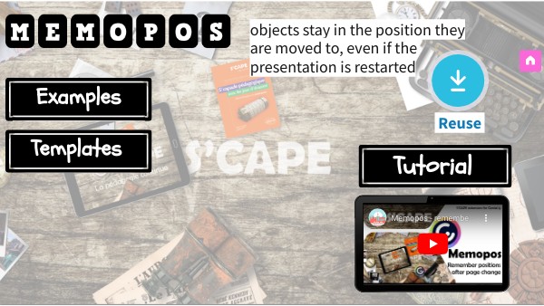 Memopos Scape | Genially