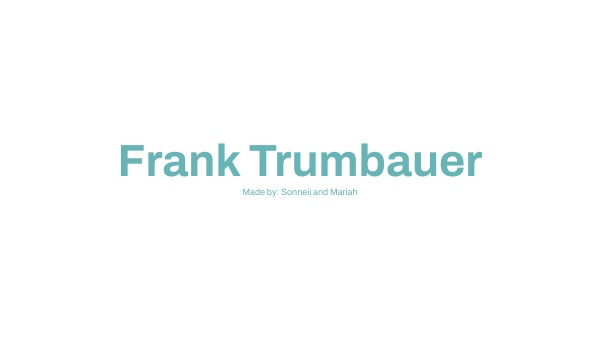 Frank Trumbauer