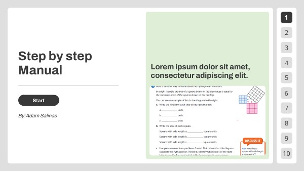 STEP BY STEP MANUAL | Genially