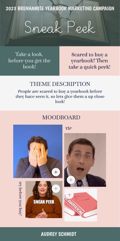 Template - Spring Yearbook Marketing Campaign