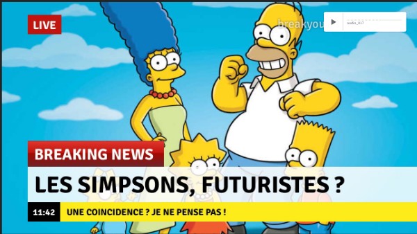 Théorie de complot Simpson | Genially