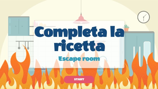 Completa la ricetta | Genially