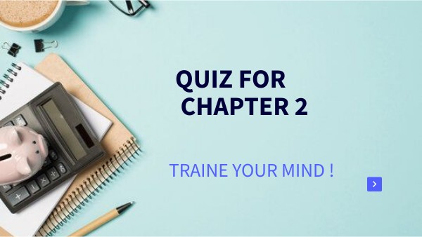 Quiz Chapter 2 Genially