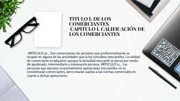 Infografía el código de comercio | Genially