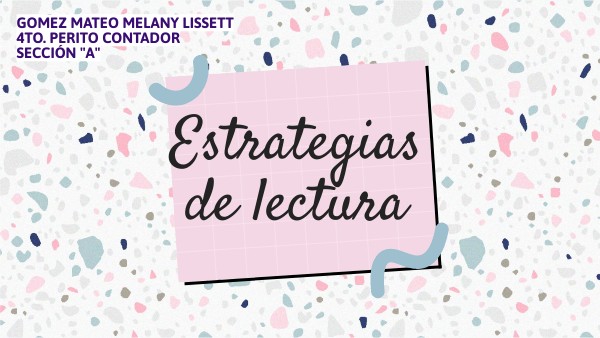 Presentación 12 estrategias de Lectura | Genially