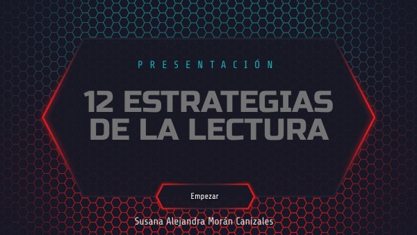PRESENTACIÓN DE LAS ESTRATEGIAS DE LECTURA