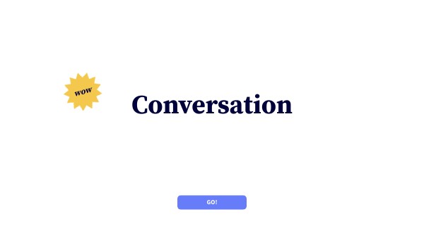 Conversation | Genially