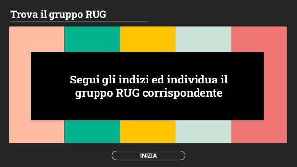 TROVA IL GRUPPO RUG 6 | Genially