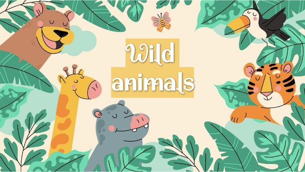 wild animals | Genially