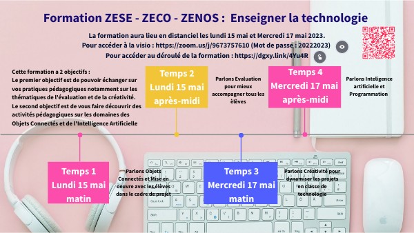 Formation ZESE - ZECO - ZENOS : Enseigner la technologie | Genially