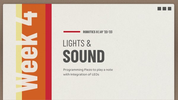 Lights and Sound