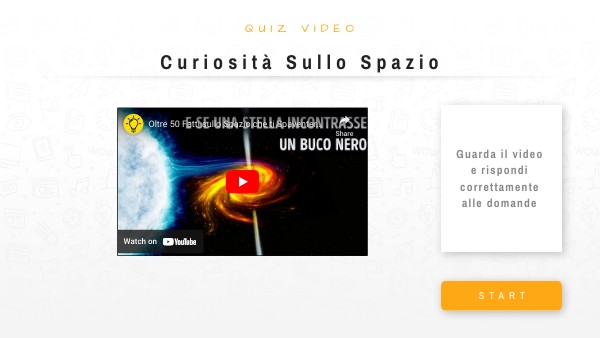 QUIZ SPAZIO | Genially
