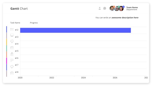 GANTT CHART | Genially
