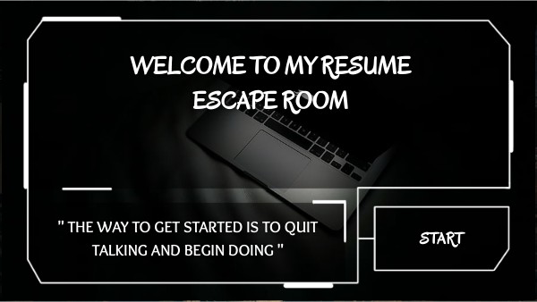 RESUME ESCAPE ROOM | Genially