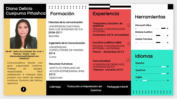 CV COMPACTO | Genially
