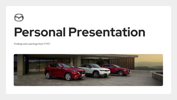Personal Presentation