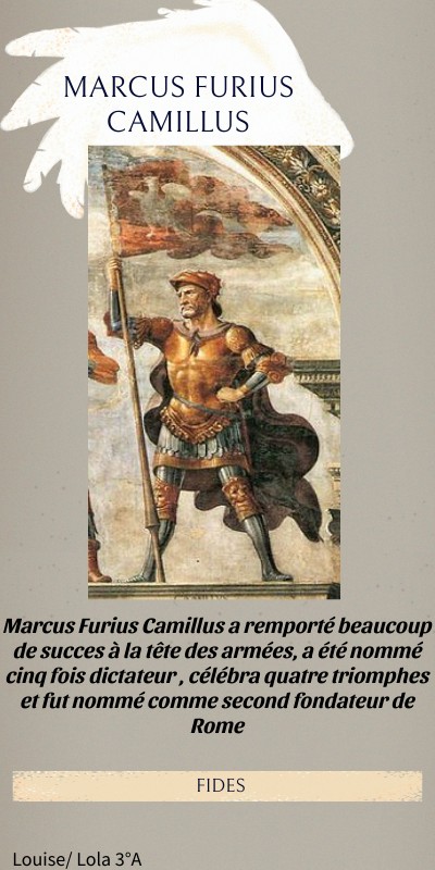 Marcus Furius camillus