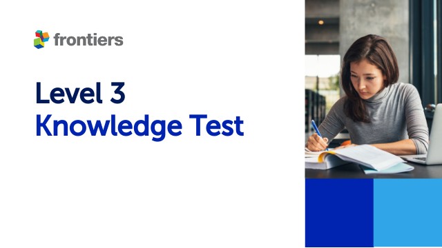 L3 Knowledge Test Cover & Info July 2023