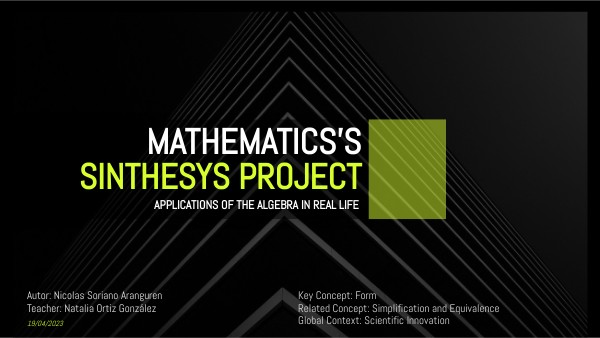 PROYECTO FINAL MATH | Genially