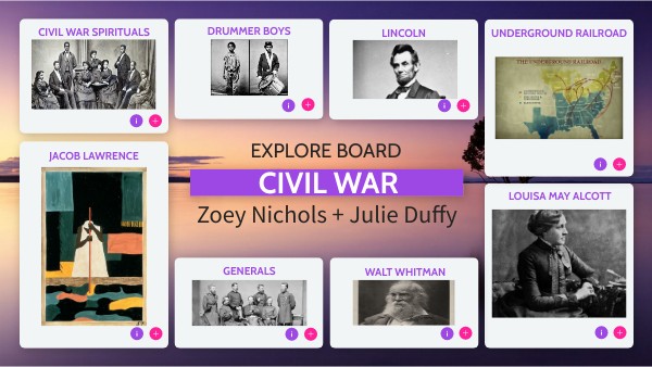 Explore Board Template