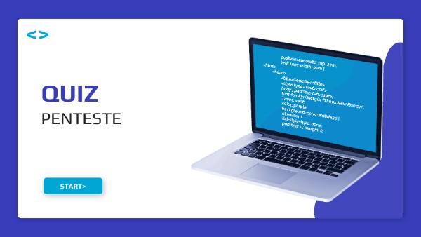QUIZ DE PENTESTE