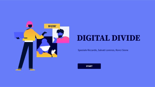 DIGITAL DIVIDE | Genially