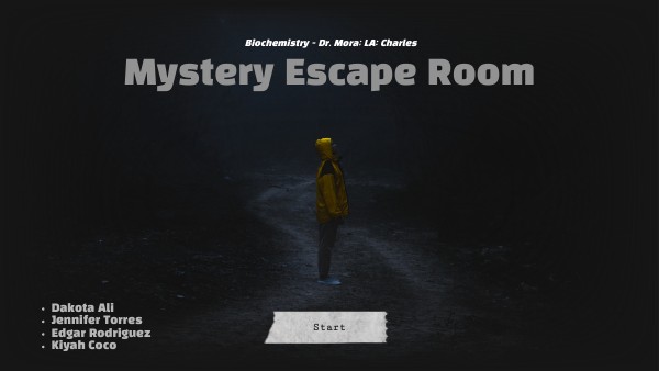 Escape Room Project Biochemistry | Genially