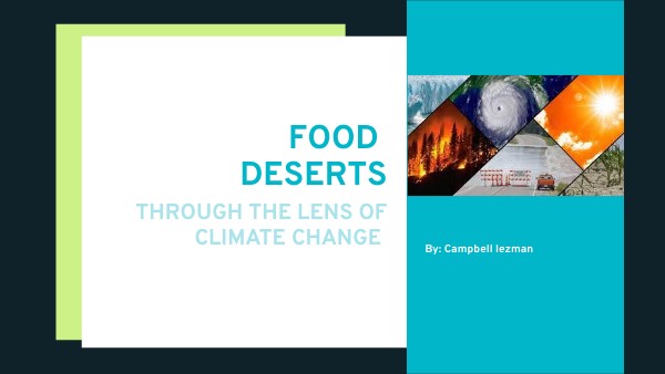 Food deserts presentation | Genially