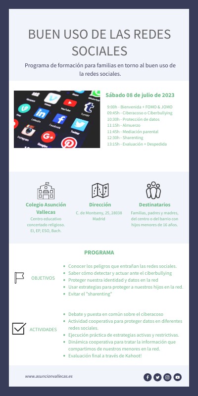 INFOGRAFÍA REDES SOCIALES