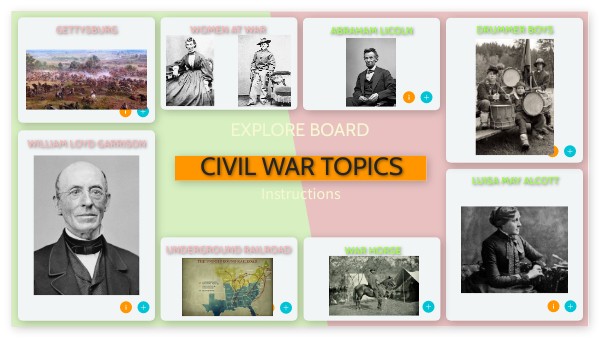 Explore Board Template