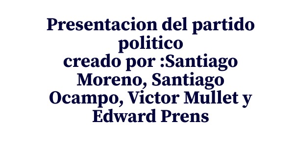Partido Político