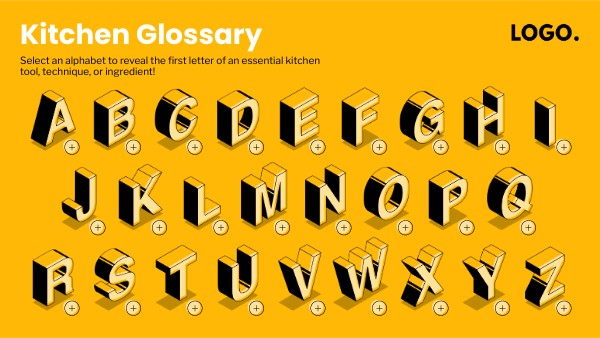 Kitchen Glossary