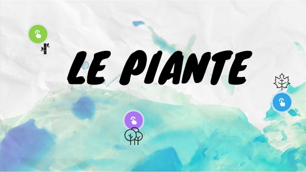 Le piante-Elisa Colasanti | Genially