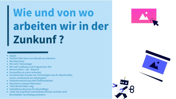 Arbeitswelt der Zukunft | Genially