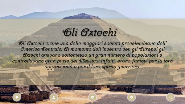 gli Aztechi | Genially