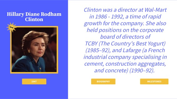 5. Hillary BIO | Genially