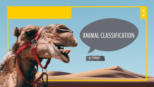 Animal Classification | Genially