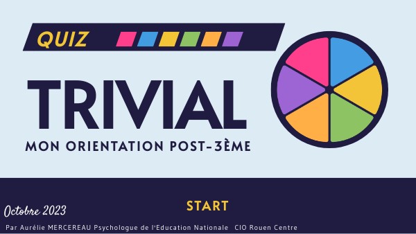 Trivial quiz Orientation Post 3ème