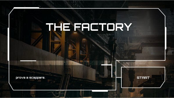 FACTORY ESCAPE GAME | Genially