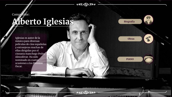Trabajo NACHO sobre ALBERTO IGLESIAS