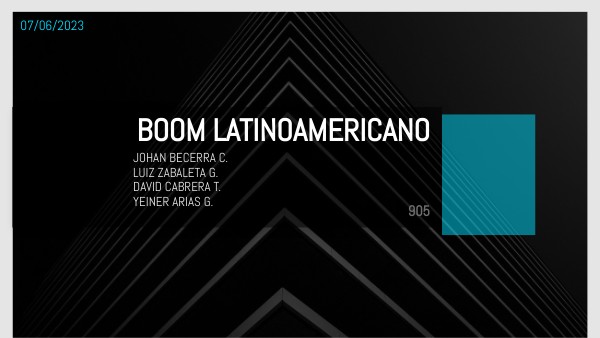 EL BOOM LATINOAMERICANO | Genially