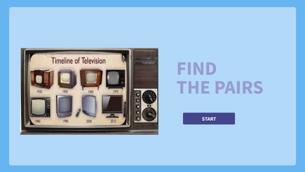 FIND THE PAIRS | Genially