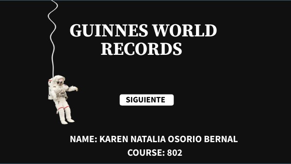 GUINNES WORLD RECORS | Genially