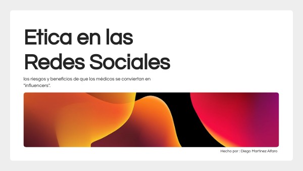 Ética en Redes Sociales - COyE