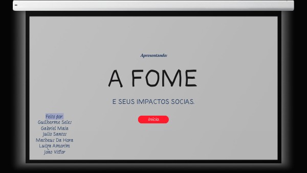 GEOGRAFIA- FOME E SEUS IMPACTOS SOCIAIS
