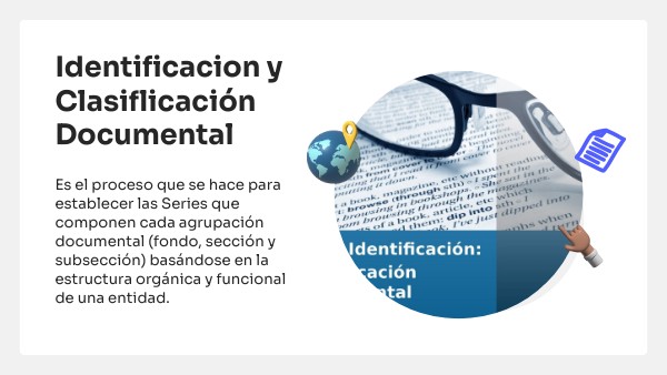 Agrupación Documental Mary LeIdentificación y Clasificación Documental