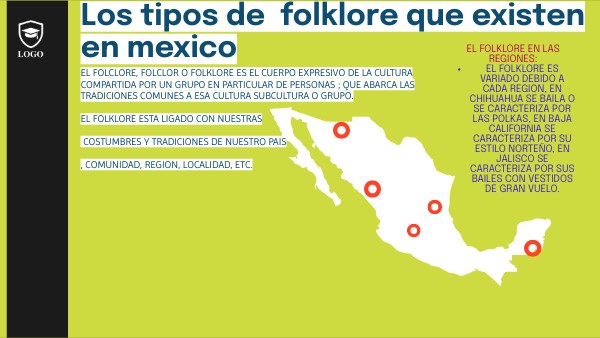 TIPOS DE FOLKLORE QUE EXISTE EN MEXICO | Genially