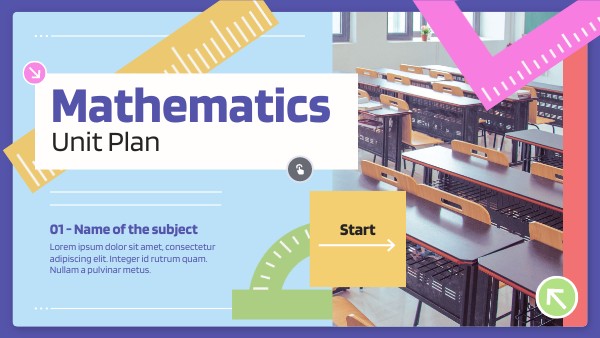 MATHEMATICS UNIT PLAN | Genially